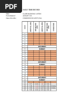 April Holiday Duty Rota 2025 | PDF