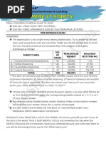Napolcom Exam Sample Questions | PDF | Economies | Business