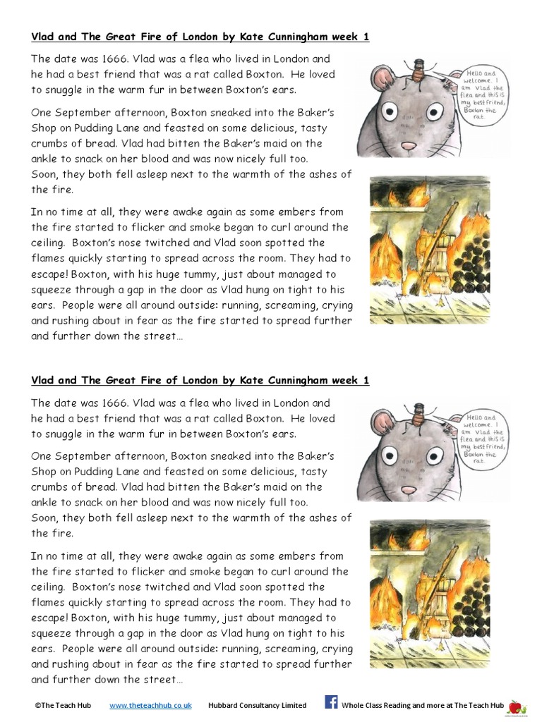 WCR Y2 VLAD and The Great Fire of London Week 1 Text | PDF