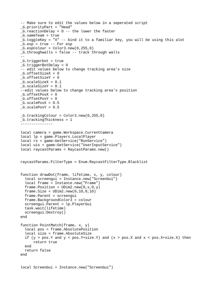 Universal Aim Assist Esp Trigger Bot And More Pdf