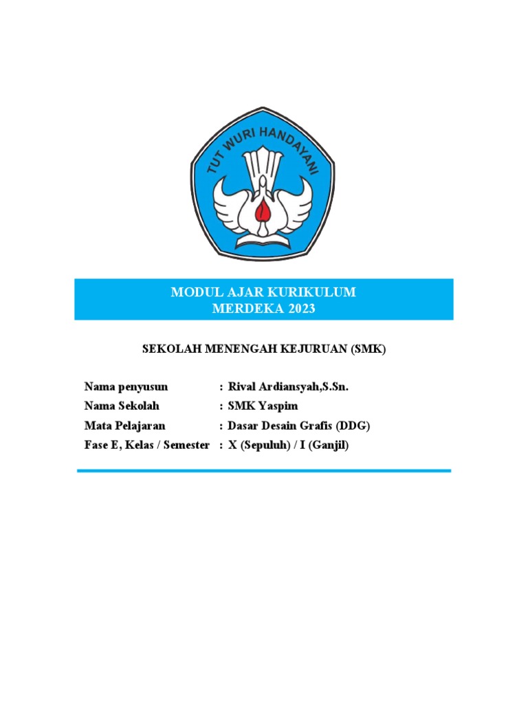 Modul Ajar DDG Kelas X Kurikulum Merdeka | PDF