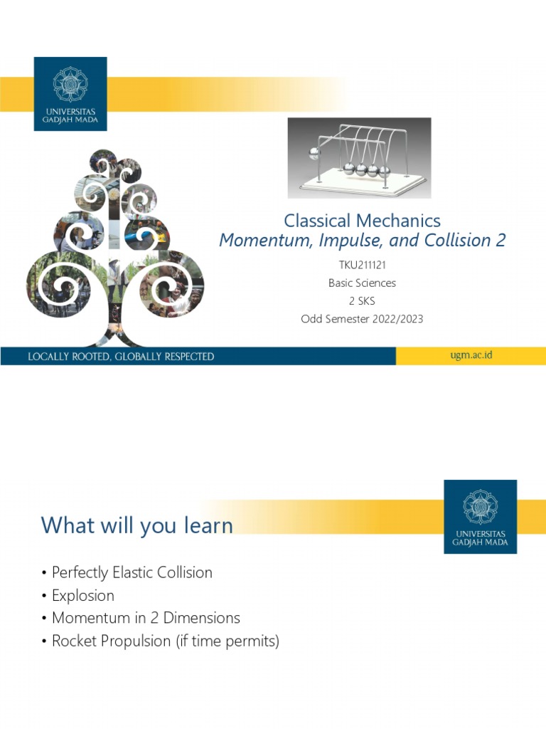 Physics - 2 Momentum, Impulse, and Collision | PDF | Momentum | Collision