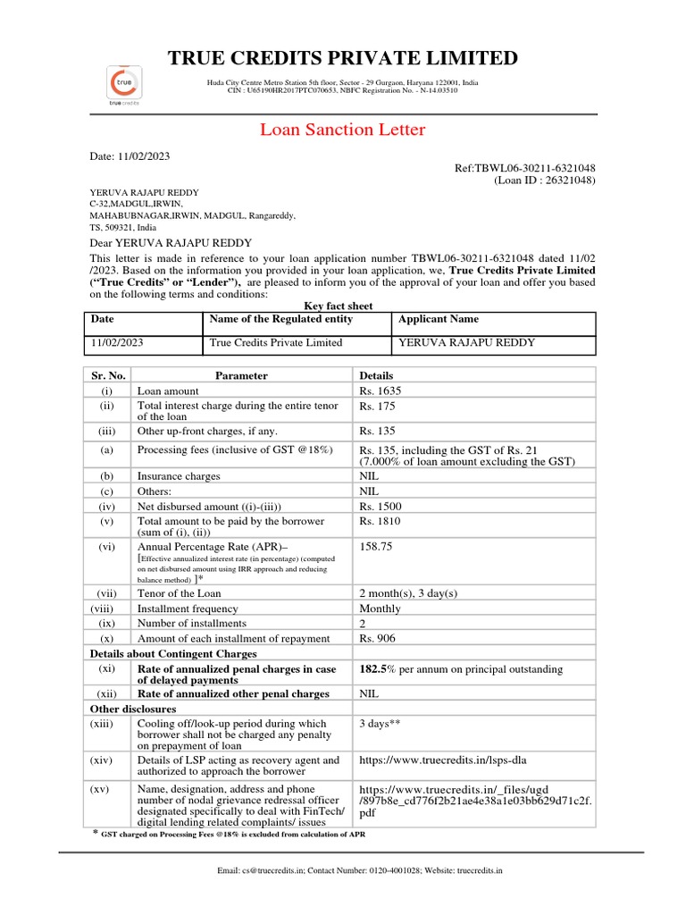 sanction-letter | PDF