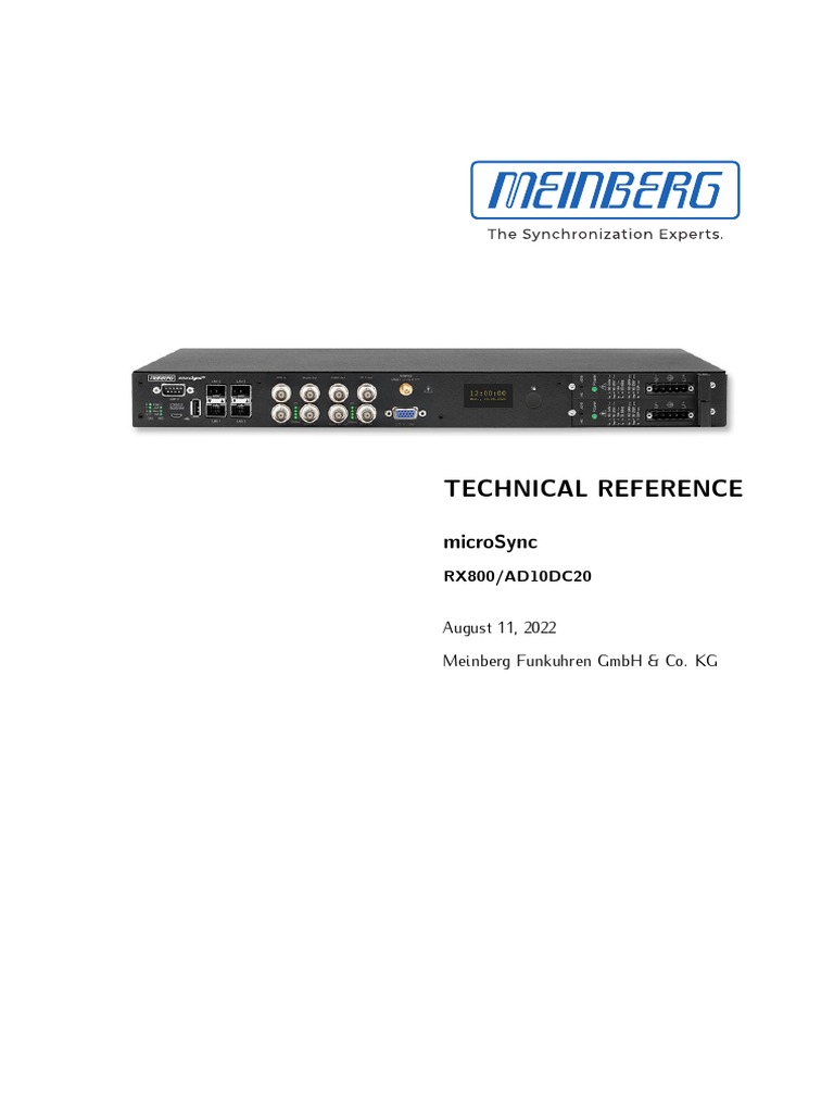Microsync Rx800 Acdc | PDF | Mains Electricity | Ac Power Plugs And Sockets