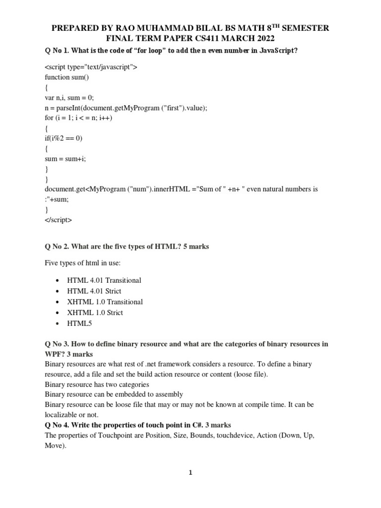 JavaScript, HTML, WPF & Objective-C Guide | PDF | J Query | Objective C