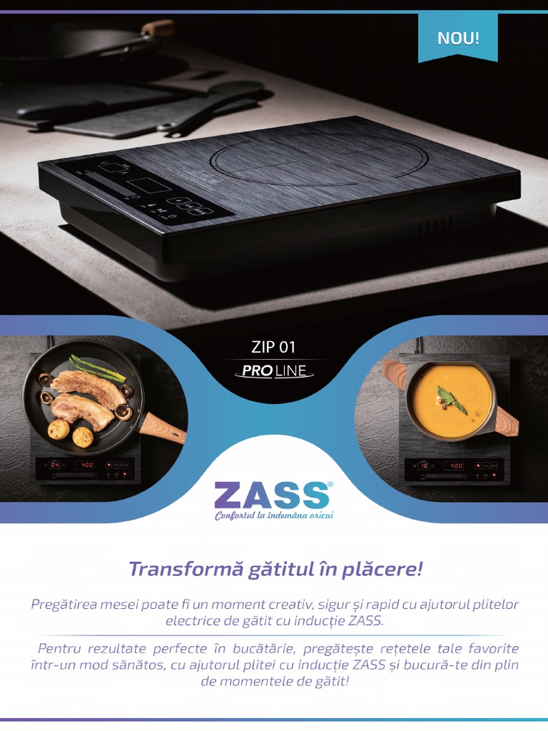ZASS Plita Inductie - A5 (Front Side) | PDF