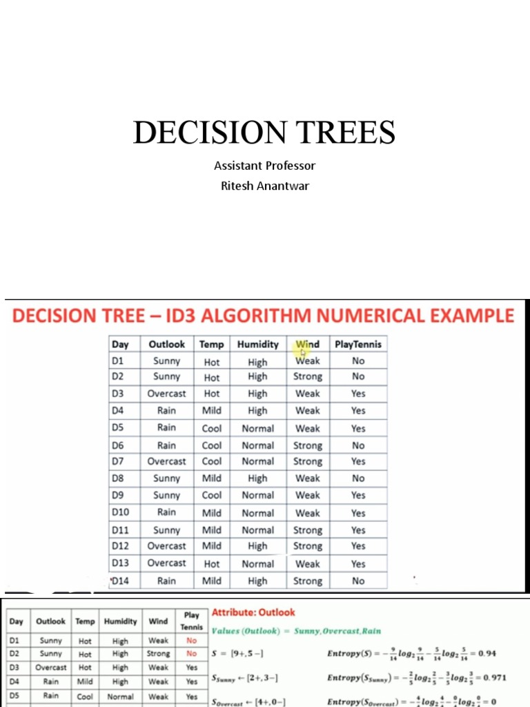 Decision Trees | PDF Decision Trees | PDF