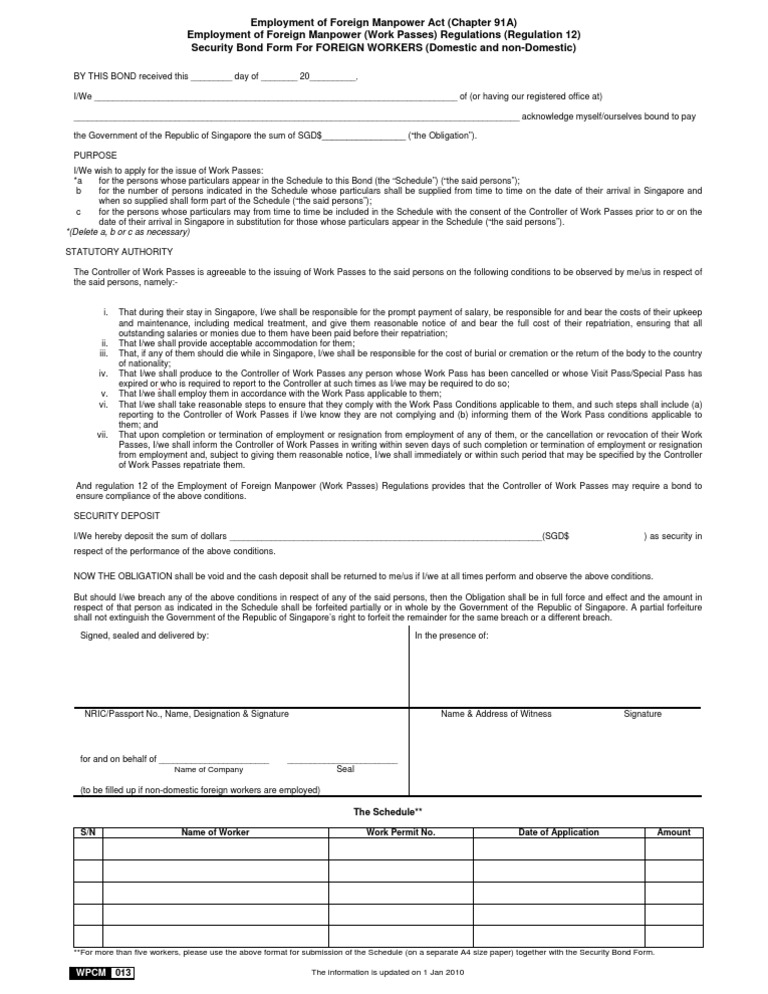 FW_SB_Form | Singapore | Employment