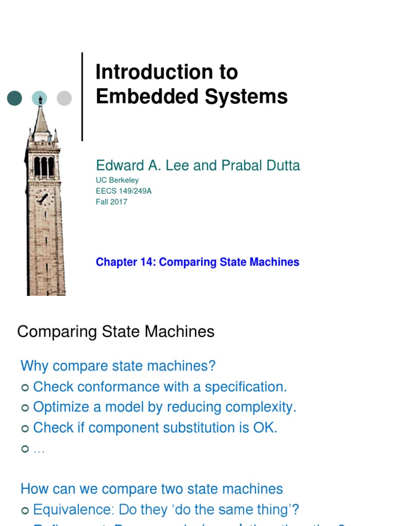 Lecture11 Comparison Of State Machine 1 Download Free Pdf Systems Science Applied Mathematics