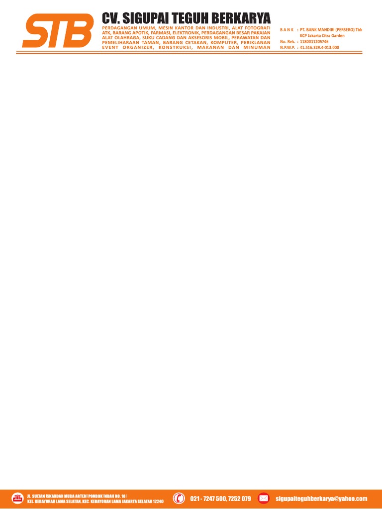Kop - Cv Sigupai Teguh Berkarya | PDF