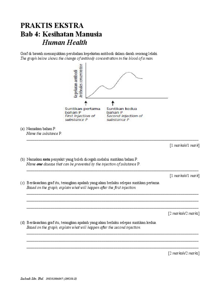 Tingkatan 2 - Bab 4 - Praktis Ekstra | PDF