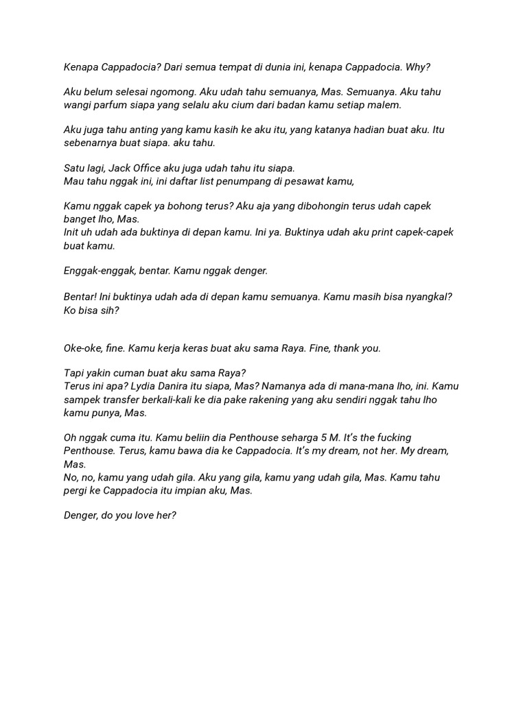 Kenapa Cappadocia | PDF | Fiksi Misteri, Thriller, & Kejahatan