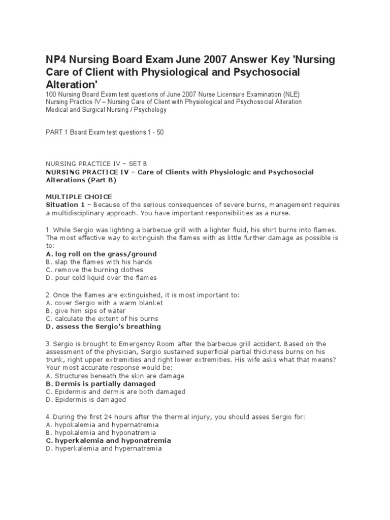 NP4 Nursing Board Exam Notes | PDF | Emergency Management | Emergency