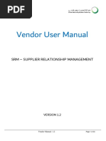 Tshwane Vendor Portal User Manual | PDF | Login | Password