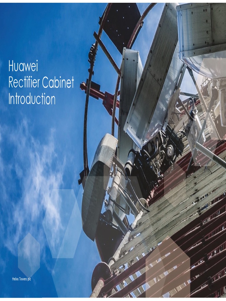 Huawei Rectifier Cabinet Introduction | PDF | Power Engineering ...