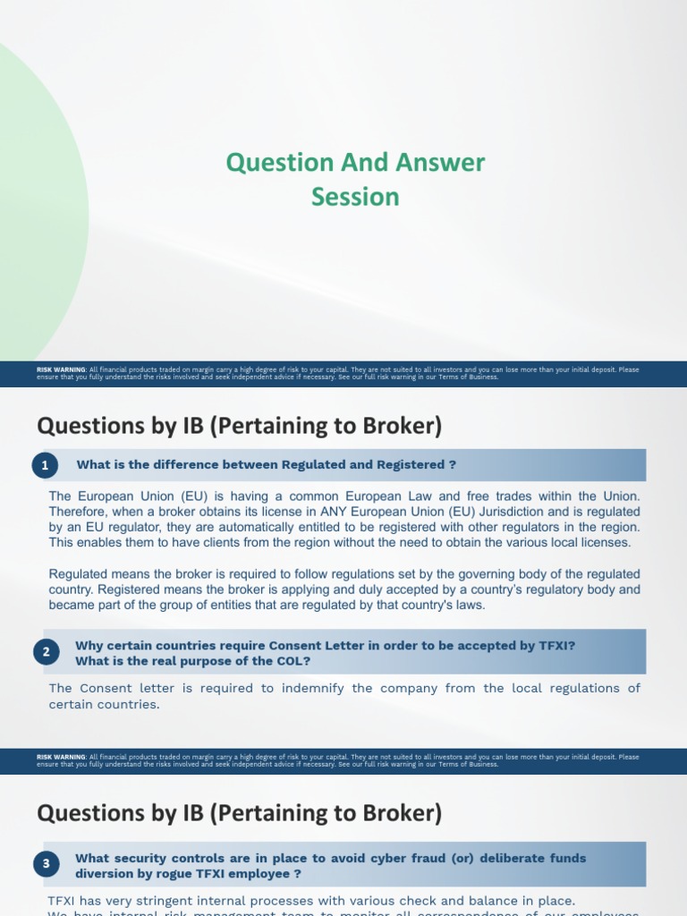 Aug 26 2022 Conference Q&A | PDF | Investment Management | Margin (Finance)