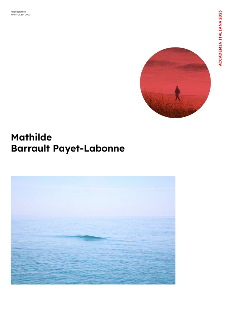 Portfolio Mathilde Barrault Payet | PDF