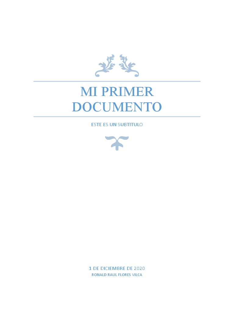 Mi Primer Documento de Ronald | PDF | Justicia | Crimen y violencia