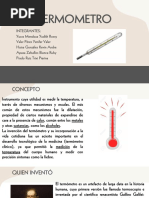 Evolución del Termómetro: Línea del Tiempo | PDF | Hogar, jardinería y ...