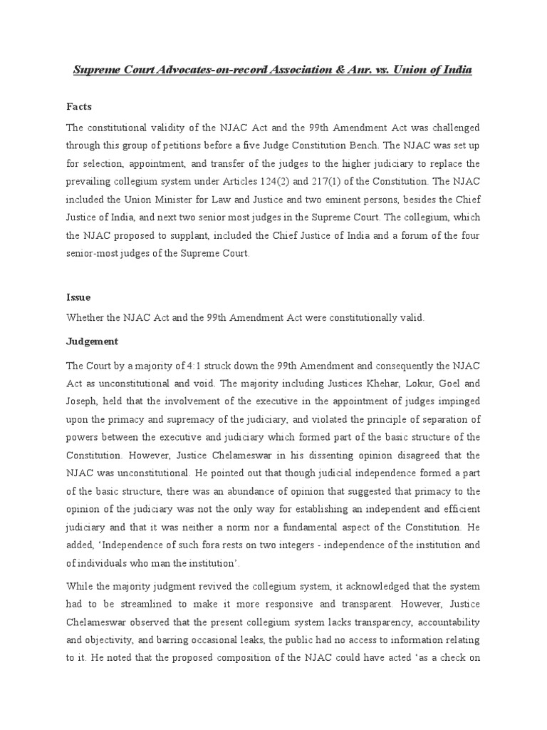 4th Judges Case Pdf Common Law Justice