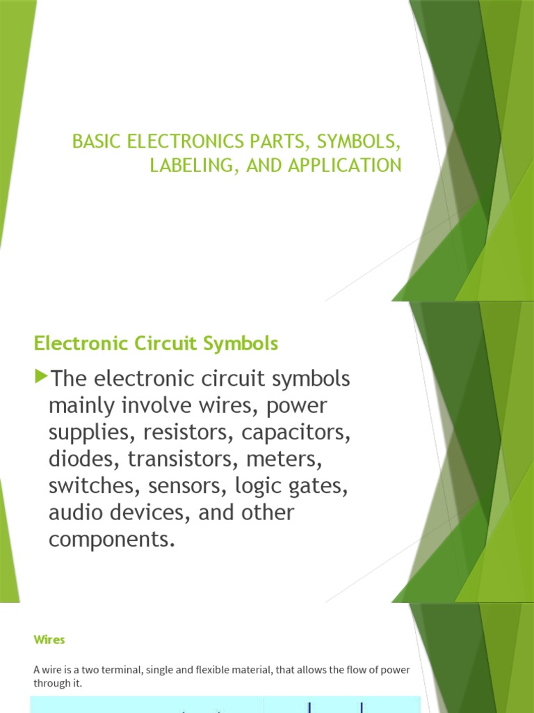 Electronic Parts Symbols Labeling and Application | PDF | Field Effect ...