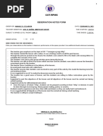 COT Observation-Notes-Sample 1 | PDF | Motivation | Motivational