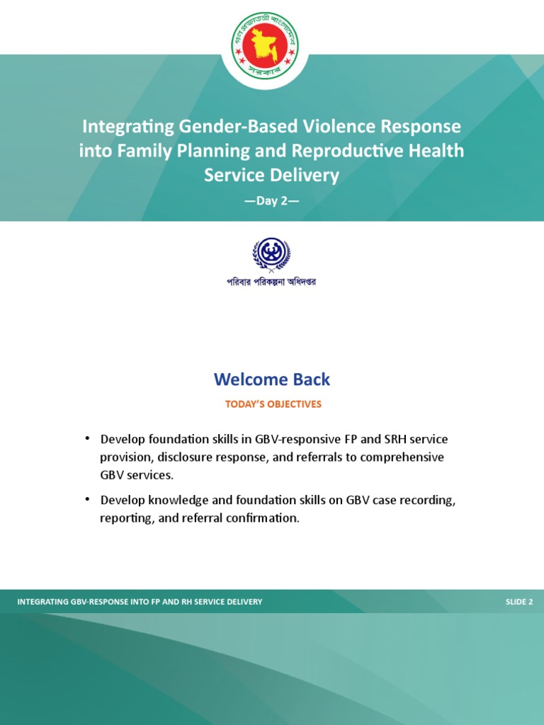 GBV Counseling Steps in FP Services | PDF | Domestic Violence ...