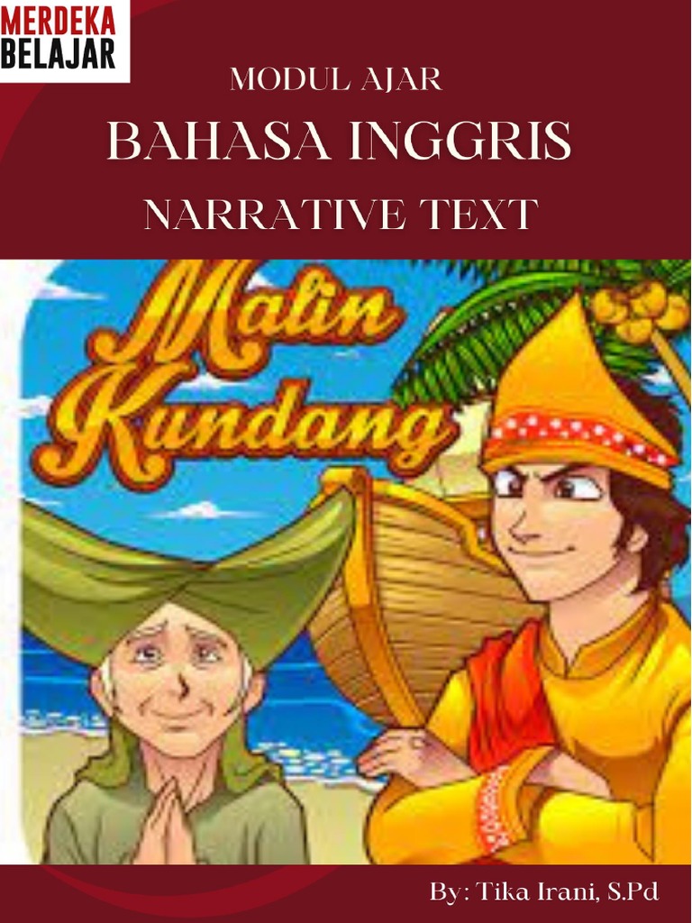 Modul Ajar Bahasa Inggris - Modul Ajar Narrative Text Fase E - Fase E-2 | PDF