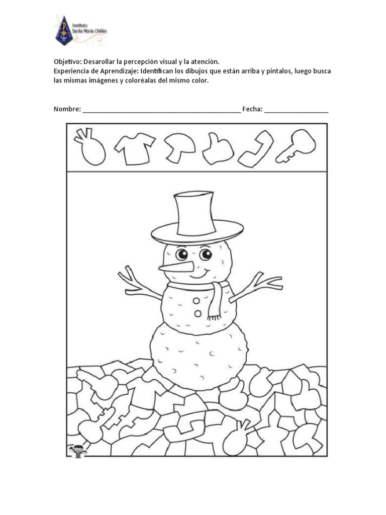 Percepcion Visual Mono de Nieve | PDF