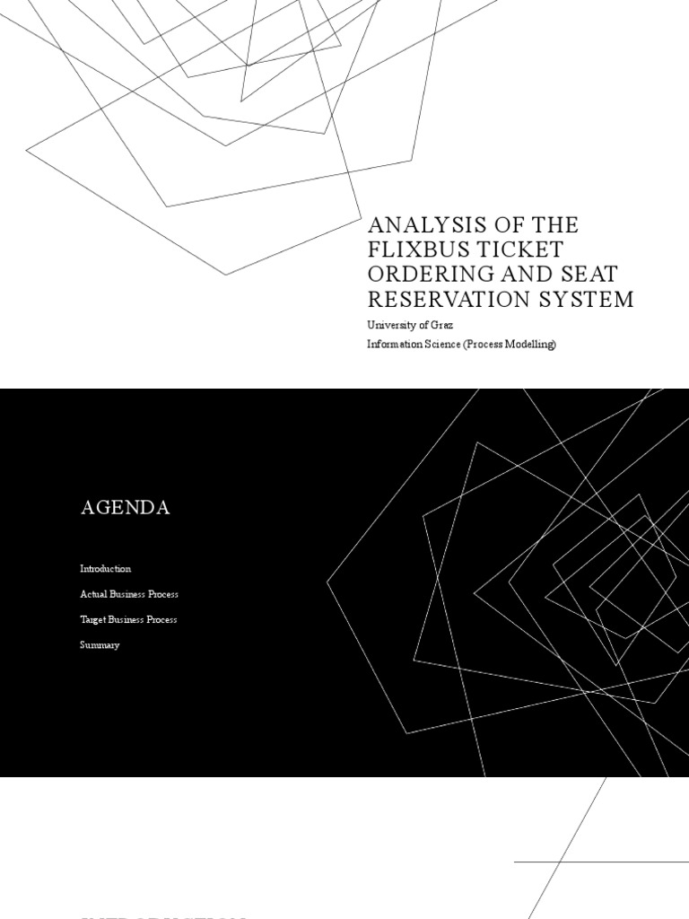 FlixBus Ticketing and Seat Reservation Analysis | PDF