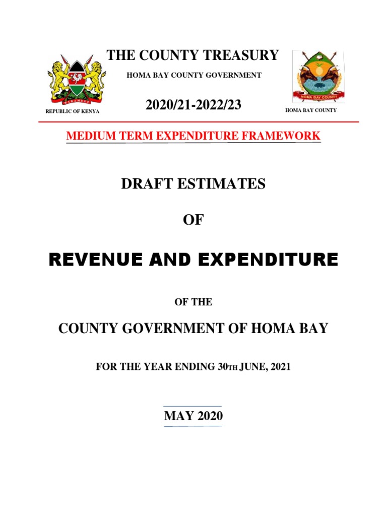 HBC Draft Annual Budget Estimates 2020-2021 To Hbca | PDF | Fiscal ...