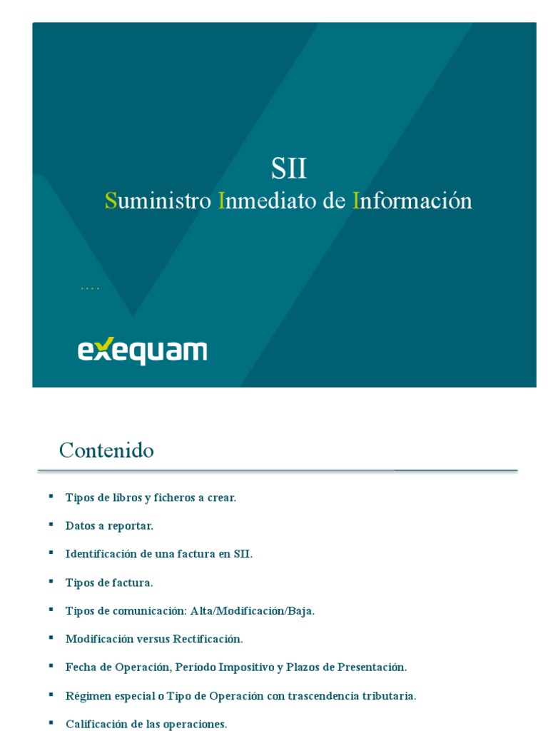 Sii - Presentacion | PDF | Factura | Documentos empresariales