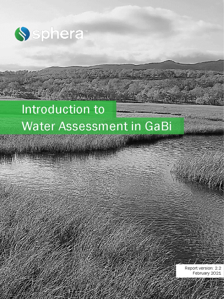 Introduction-to-Water-Use-Assessment-in-GaBi - Sphera | Download Free ...