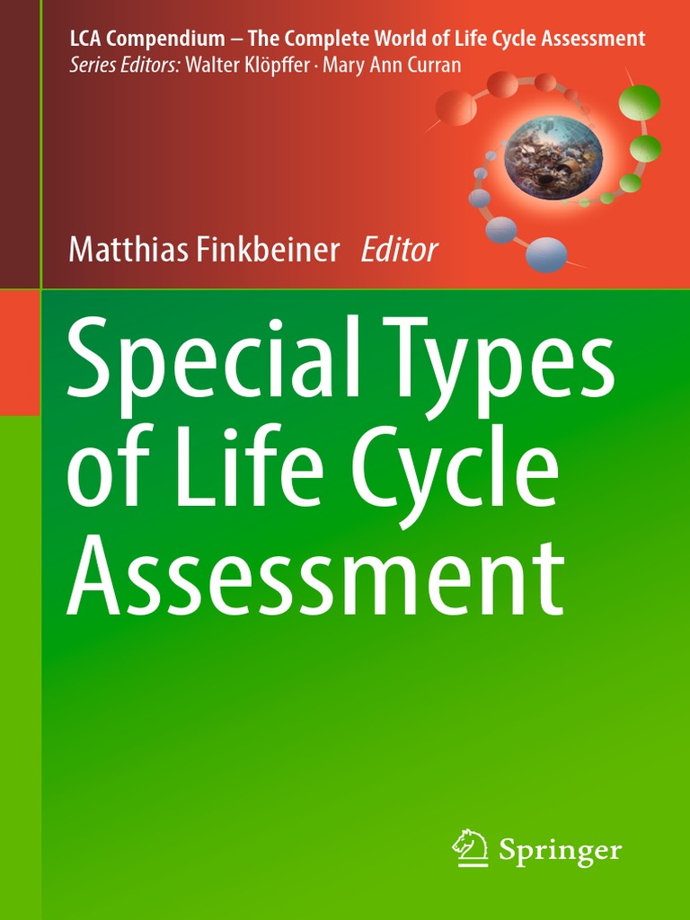 Special Types of Life Cycle Assessment - Book | PDF | Life Cycle ...