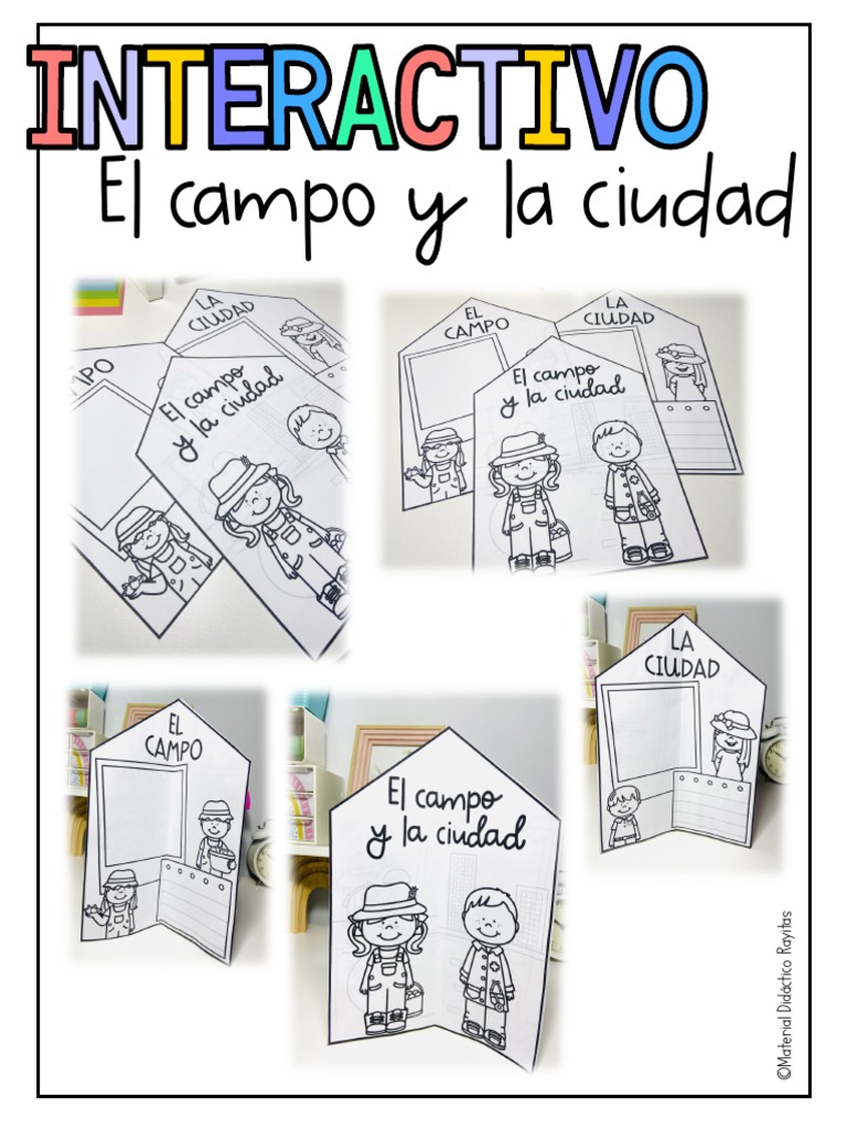 Interactivo El Campo y La Ciudad-1 | PDF | Hogar y jardín
