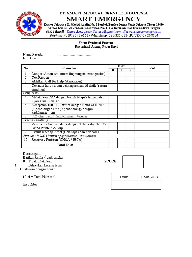 Evaluasi CPR dengan Teknik EC Grip | PDF