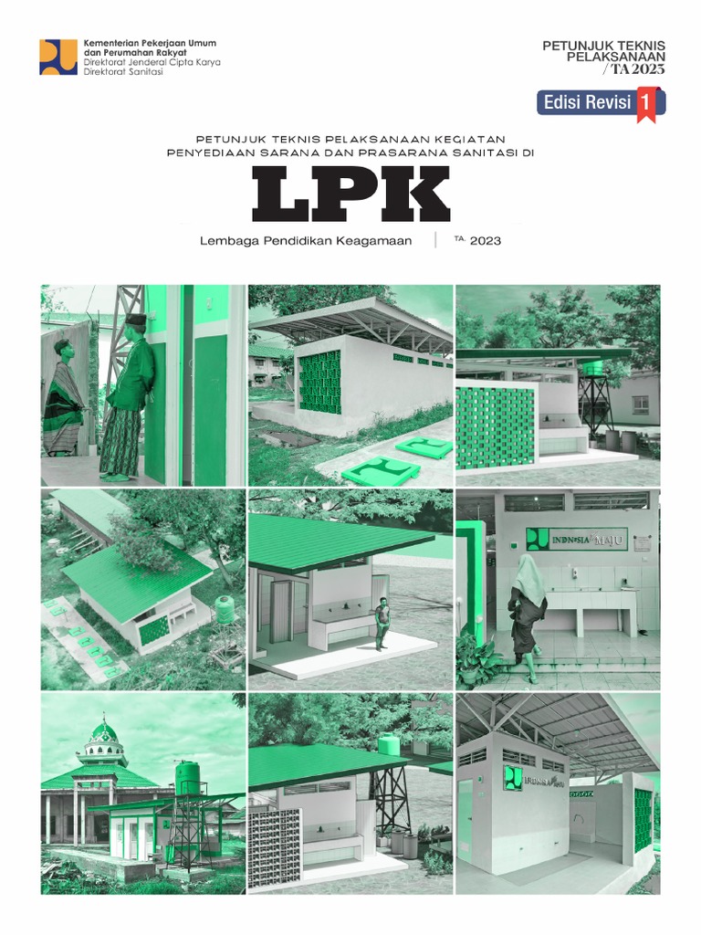 Juknis Sanitasi - LPK 2023 (Ed. Rev. 1) | PDF