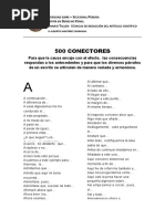 500 Conectores para Mapas Conceptuales | PDF | Verdad | Realidad
