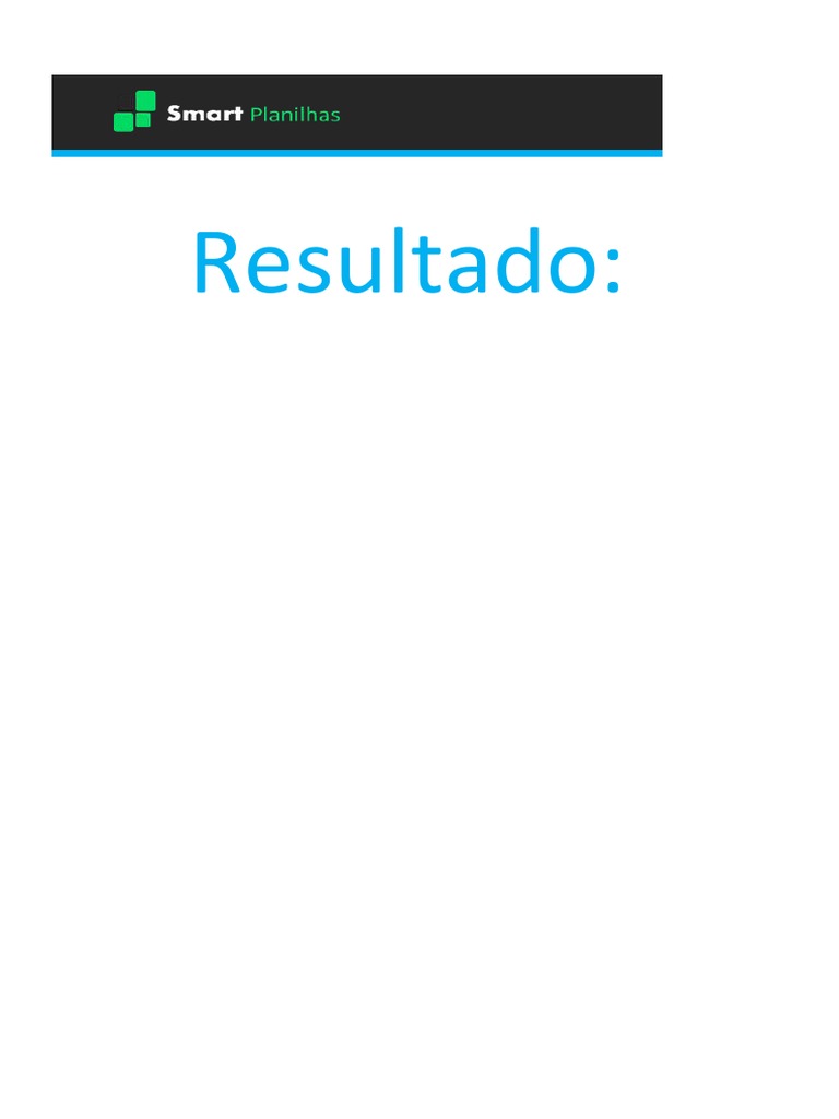 Planilha Teste de Excel Nivel Intermediario 1 | PDF | Microsoft Excel Planilha Teste de Excel Nivel Intermediario 1 | PDF | Microsoft Excel