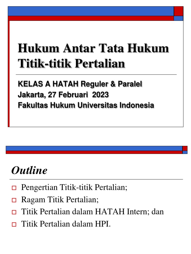 HATAH - Titik-titik Pertalian-27 FEBRUARI 2023 (1) | PDF