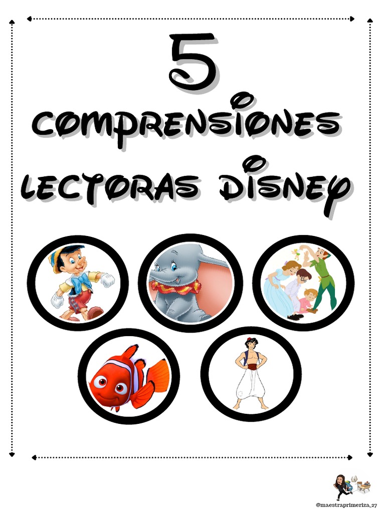 Comprensiones Lectoras Disney @maestraprimeriza - 27 | PDF | Peter Pan