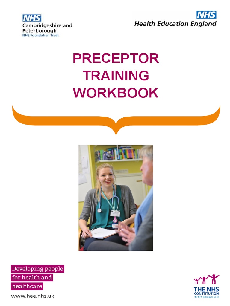 Workbook For PRECEPTORS - Final Copy 2020 | PDF | Nursing ...