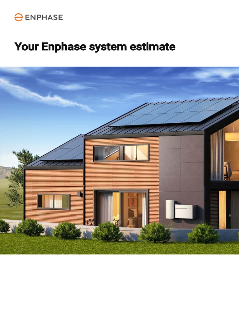 Enphase-System Summary1687371477068 | PDF | Solar Power | Photovoltaics