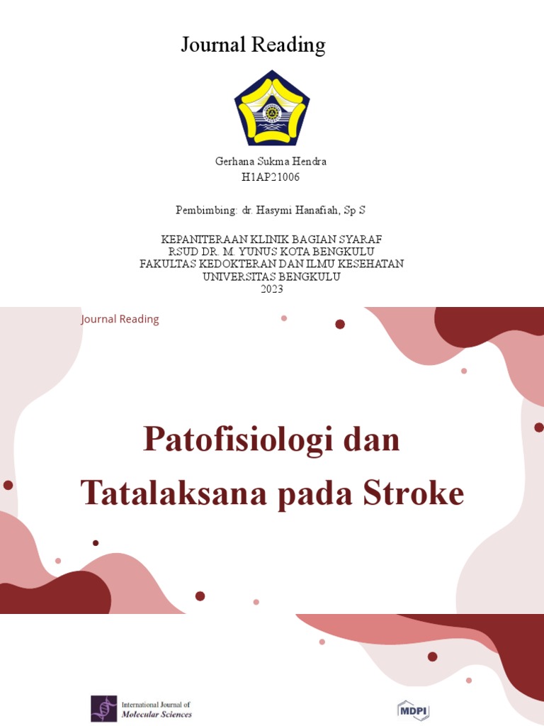 Patofisiologi Dan Treatment Stroke | PDF
