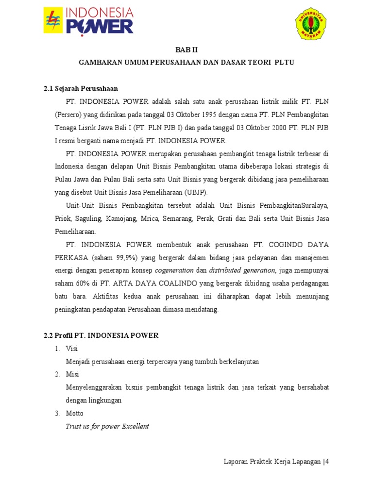 Bab II Laporan PKL | PDF