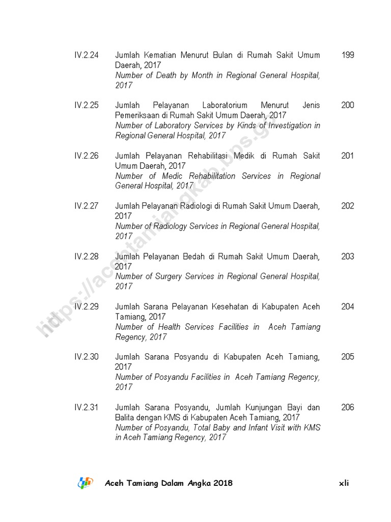 Kabupaten Aceh Tamiang Dalam Angka 2018 5 | PDF