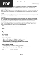 Clinical Evaluation Performa | PDF | Nursing | Patient