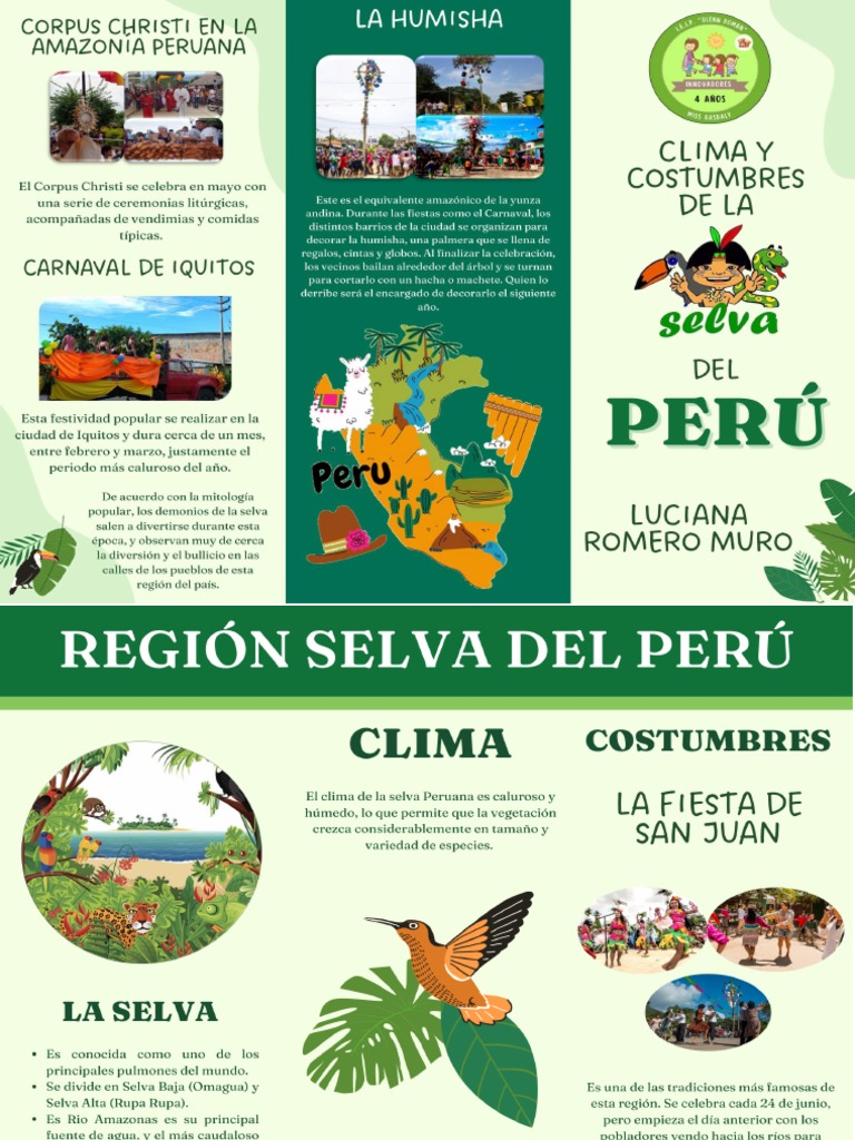 Region Selva Del Peru | PDF