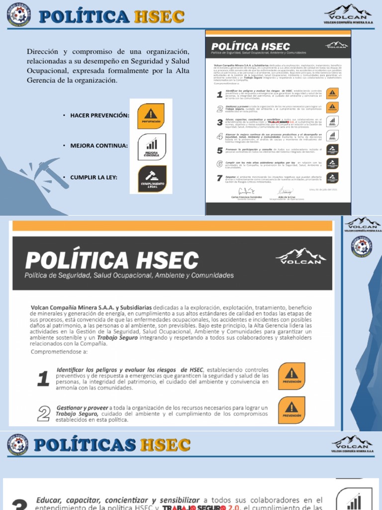 Politica Hsec | PDF