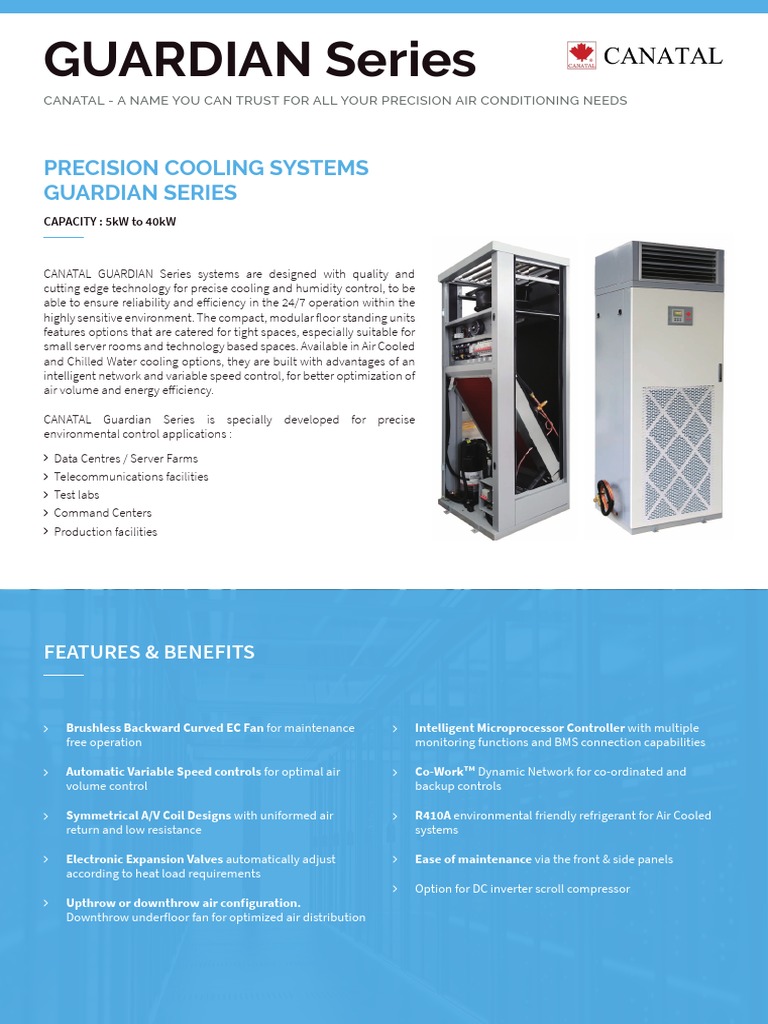 Guardian Series 1 | PDF | Data Center | Mechanical Engineering